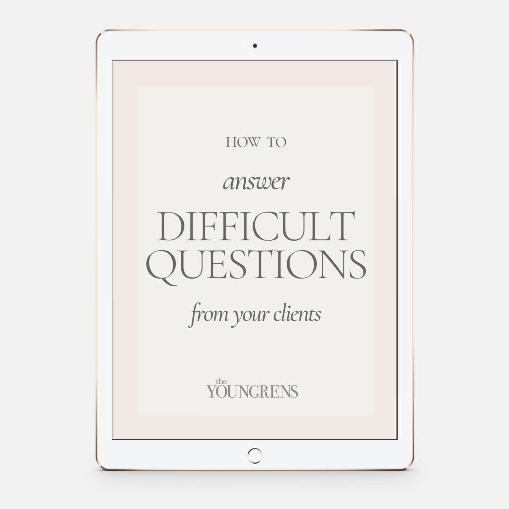 Execution Guide: How to Answer Difficult Questions from Clients | The ...