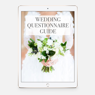 Wedding Questionnaire Guide | The Youngrens | San Diego Photographers ...